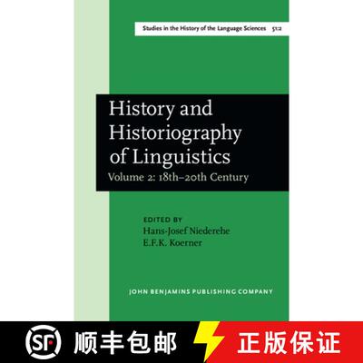 【3-4周达】精装 History and Historiography of Linguistics: Proceedings of the Fourth International Co... [9789027245427]