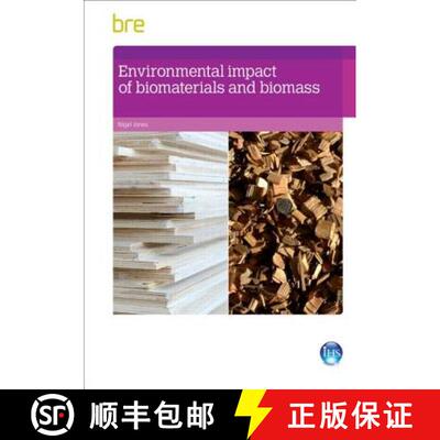 【3-4周达】Environmental Impact of Biomaterials and Biomass [9781848063716]