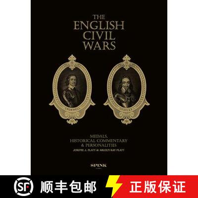 【3-4周达】精装 The English Civil Wars: Medals, Historical Commentary & Personalities [9781907427152]