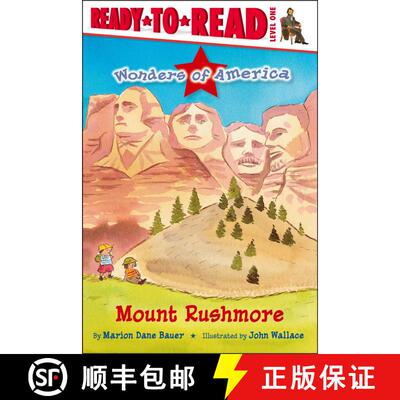 【3-4周达】精装 Mount Rushmore: Ready-to-Read Level 1 (Reprint) [9781534430303]