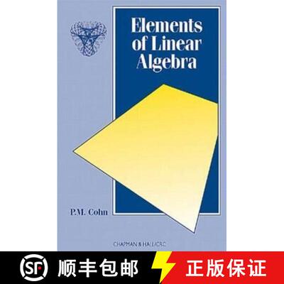 【3-4周达】Elements of Linear Algebra [9780412552809]