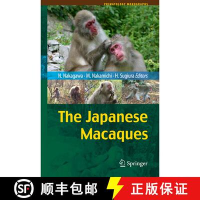 【3-4周达】The Japanese Macaques [9784431546849]