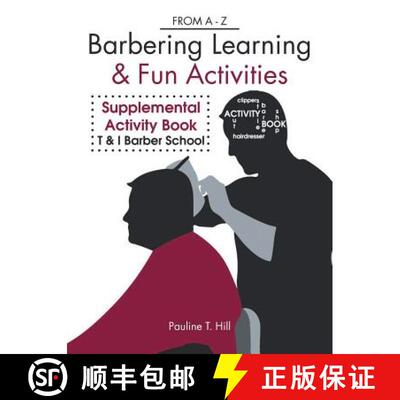 【3-4周达】Barbering Learning & Fun Activities: FROM A - Z [9781512759303]