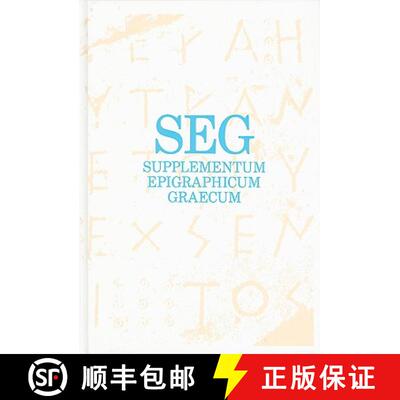 预订 精装 Supplementum Epigraphicum Graecum, Consolidated Index for Volumes XXXVI-XLV (1986-1995) [9789050631082]