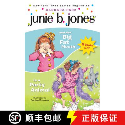 【3-4周达】Junie B. Jones 2-in-1 Bindup: And Her Big Fat Mouth/Is A Party Animal [9780593901380]