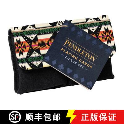 【3-4周达】Pendleton Playing Cards: 2-Deck Set (Camping Games, Gift for Outdoor Enthusiasts) [9781452172569]