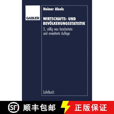 【3-4周达】Wirtschafts- und Bevölkerungsstatistik (3. Auflage 1991) [9783409638944]