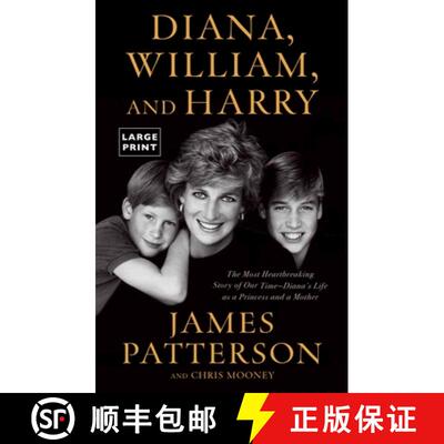 【3-4周达】Diana, William, and Harry: The Heartbreaking Story of a Princess and Mother [9780316445818]