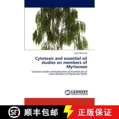 预订 Cytotoxic and Essential Oil Studies on Members of Myrtaceae [9783846518335]