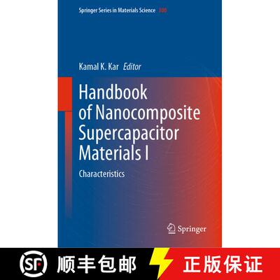 【3-4周达】精装 Handbook of Nanocomposite Supercapacitor Materials I : Characteristics [9783030430085]