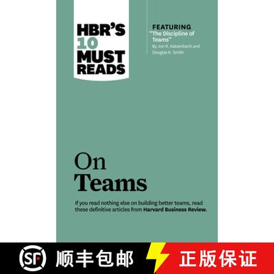【3-4周达】精装 HBR's 10 Must Reads on Teams (with featured article The Discipline of Teams, by Jon R... [9781633694552]