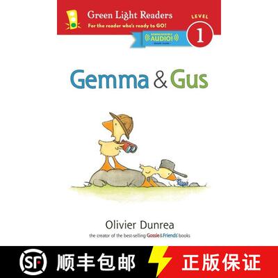 【3-4周达】Gemma & Gus (Reader) [9780544937222]
