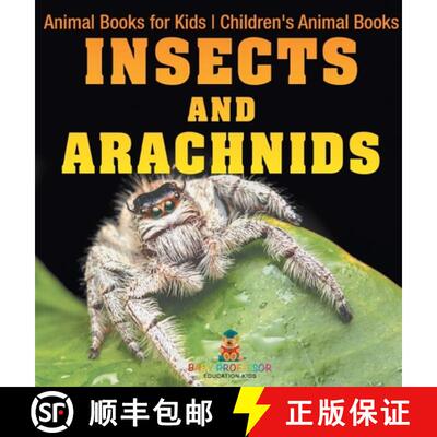 【3-4周达】精装 Insects and Arachnids : Animal Books for Kids | Children's Animal Books [9798869411020]
