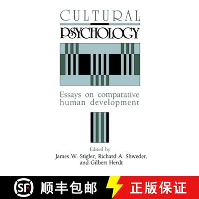 【3-4周达】Cultural Psychology: Essays on Comparative Human Development [9780521378048]