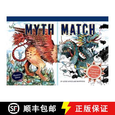 【3-4周达】精装 Myth Match Miniature: A Fantastical Flipbook of Extraordinary Beasts [9781786278982]