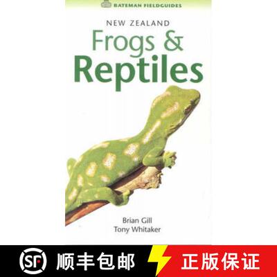 预订 New Zealand Frogs and Reptiles [9781869532642]