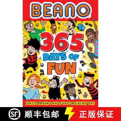 【3-4周达】BEANO 365 DAYS_BEANO NON-FI PB : Jokes, Pranks & Fun for Every Day [9780008616540]