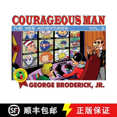 【3-4周达】Courageous Man: The Web Adventures, vol. 2 [9781929515561]