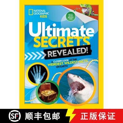 【3-4周达】精装 Ultimate Secrets Revealed: A Closer look at the Weirdest, Wildest Facts on Earth [9781426331848]