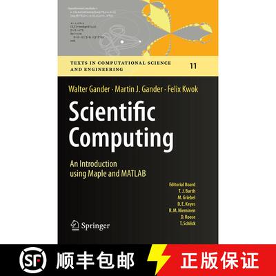 【3-4周达】Scientific Computing - An Introduction using Maple and MATLAB (Softcover reprint of the or... [9783319381589]