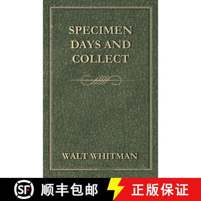 【3-4周达】Specimen Days and Collect [9781473310292]