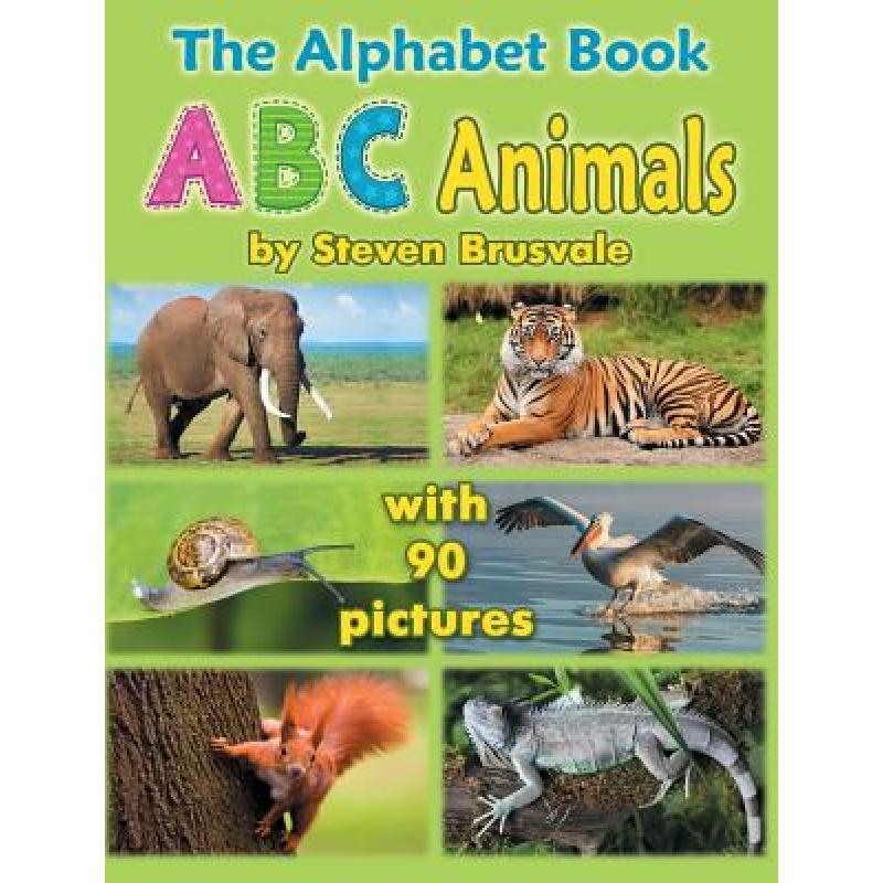 预订 The Alphabet Book ABC Animals: Color...[9789669772558]_虎窝淘