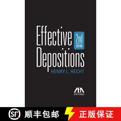 【3-4周达】Effective Depositions, Second Edition [9781604429060]
