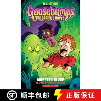 【3-4周达】Monster Blood (Goosebumps Graphic Novel #2) [9781338879421]