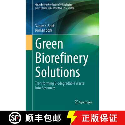 【3-4周达】精装 Green Biorefinery Solutions : Transforming Biodegradable Waste into Resources [9789819690121]