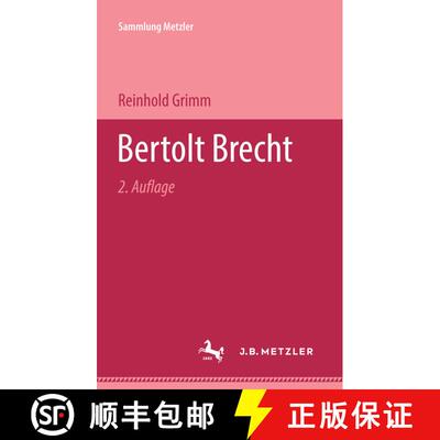 【3-4周达】Bertolt Brecht [9783476992703]