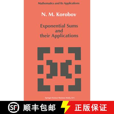 【3-4周达】Exponential Sums and their Applications [9789048141371]