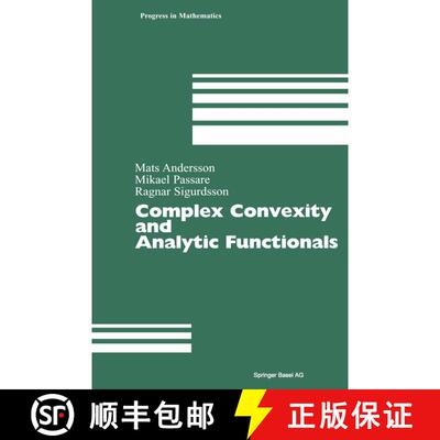 【3-4周达】Complex Convexity and Analytic Functionals [9783034896054]