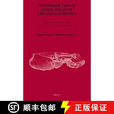预订 Systematic List of Fossil Decapod Crustacean Species [9789004178915]