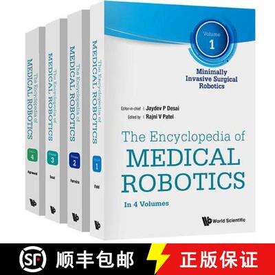 【3-4周达】精装 Encyclopedia Of Medical Robotics, The (In 4 Volumes) [9789813232228]