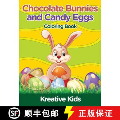 【3-4周达】Chocolate Bunnies and Candy Eggs Coloring Book [9781683773900]