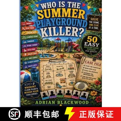 【3-4周达】Who Is the Summer Camp Killer? 50 Easy Mystery Logic Puzzles for Adults: Dark Whodunit Flo... [9783384995193]