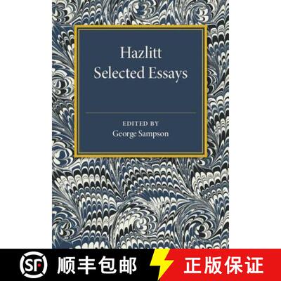 【3-4周达】Hazlitt: Selected Essays [9781107586161]