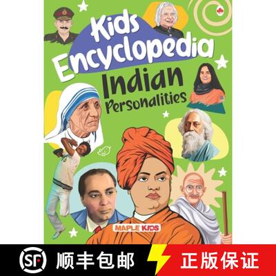 【3-4周达】Kids Encyclopedia - Famous Indian Personalities [9789363796256]