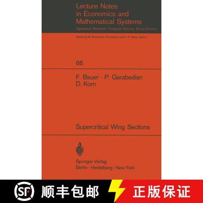 【3-4周达】A Theory of Supercritical Wing Sections, with Computer Programs and Examples : With Comput... [9783540058076]