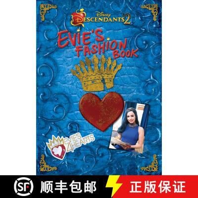【3-4周达】Descendants 2: Evie's Fashion Book [9781368002516]