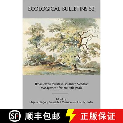【3-4周达】Broadleaved Forests In Southern Sweden - Management For Multiple Goals - Ecological Bullet... [9781405188869]
