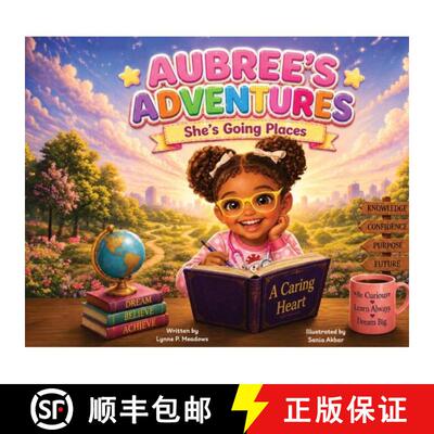 【3-4周达】精装 Aubree's Adventures: She's Going Places [9798256022150]