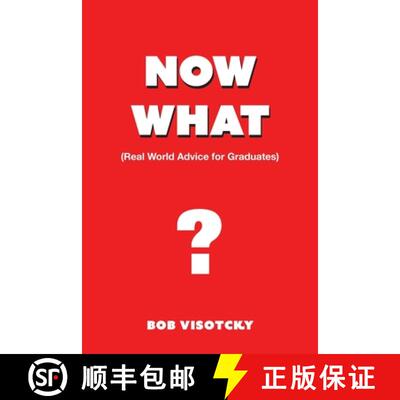 【3-4周达】Now What?: Real World Advice for Graduates [9781646286973]
