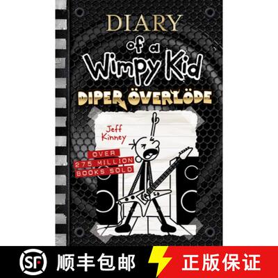 精装 Diper Överlöde (Diary of a Wimpy Kid #17): A Rock 'n' Roll Road Trip Gone Wrong from the #1 In... [9781419762949]