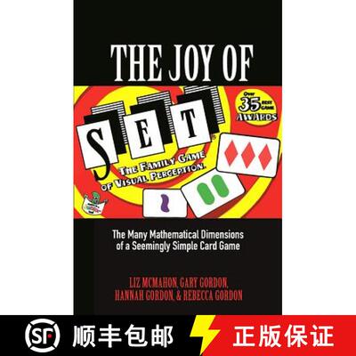 预订 看似简单的纸牌游戏与数学 The Joy of Set: The Many Mathematical Dimensions of a Seemingly Simple ... [9780691192321]