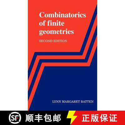 【3-4周达】精装 Combinatorics of Finite Geometries [9780521590143]