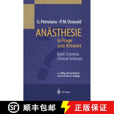 【3-4周达】Anästhesie in Frage und Antwort : Basic Sciences / Clinical Sciences (3. Auflage 2000) [9783540662761]
