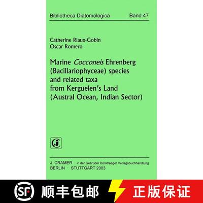 预订 Bibliotheca Diatomologica, Volume 47: Marine Cocconeis Ehrenberg (Bacillariophyceae) Species and... [9783443570385]
