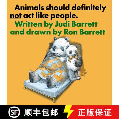 【3-4周达】Animals Should Definitely Not Act Like People [9780689307683]