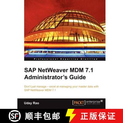 预订 SAP Netweaver MDM 7.1 Administrator's Guide [9781849682145]